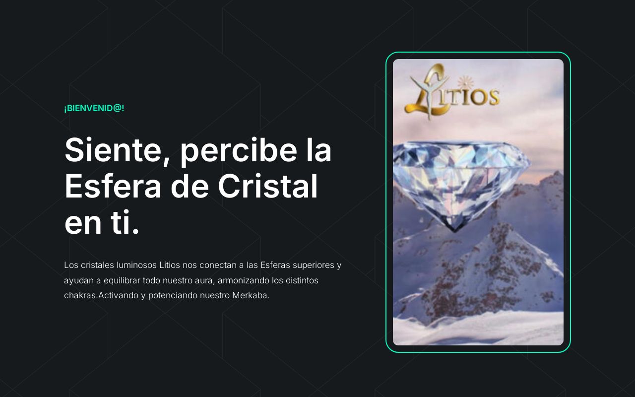 Cristales Luminosos Litios